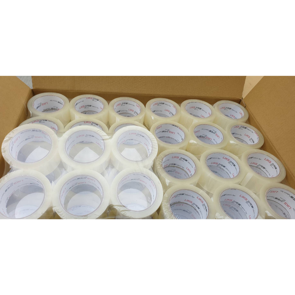 【LIKS】力可撕 LIKS901 封箱膠帶 90Y 透明膠帶 取代3M 3305【最經濟型】 | 蝦皮購物