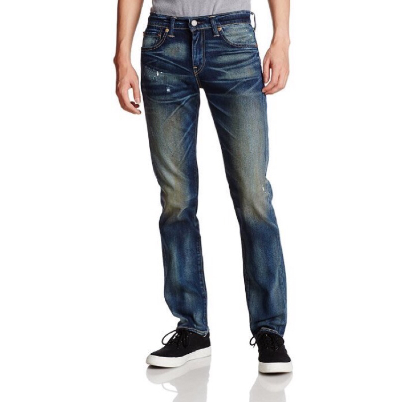 二手正品 Levis 511 32腰 修身 窄版 小直筒 刷色 小破壞 仿舊 | 蝦皮購物