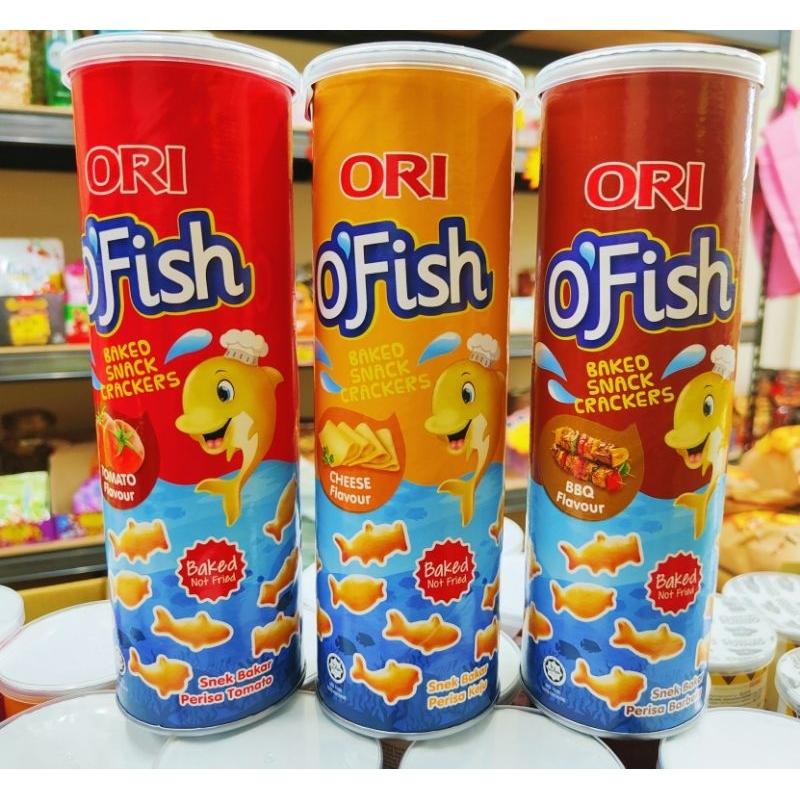Ori fish 活力起士風味魚型餅乾、活力番茄風味魚型餅乾、活力燒烤風味魚型餅乾 | 蝦皮購物