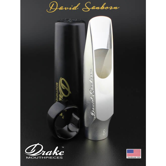 【現代樂器】美國 Drake David Sanborn Masters Model Alto 中音薩克斯風 金屬吹嘴 | 蝦皮購物