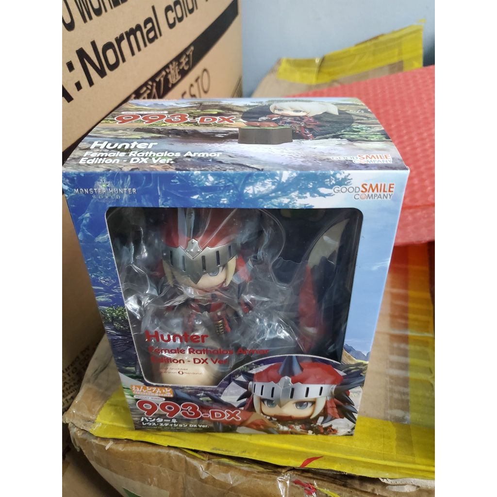 代理版 GSC 黏土人 993-DX 魔物獵人世界 雄火龍 女獵人 雷烏斯裝 豪華版 (B30336) | 蝦皮購物