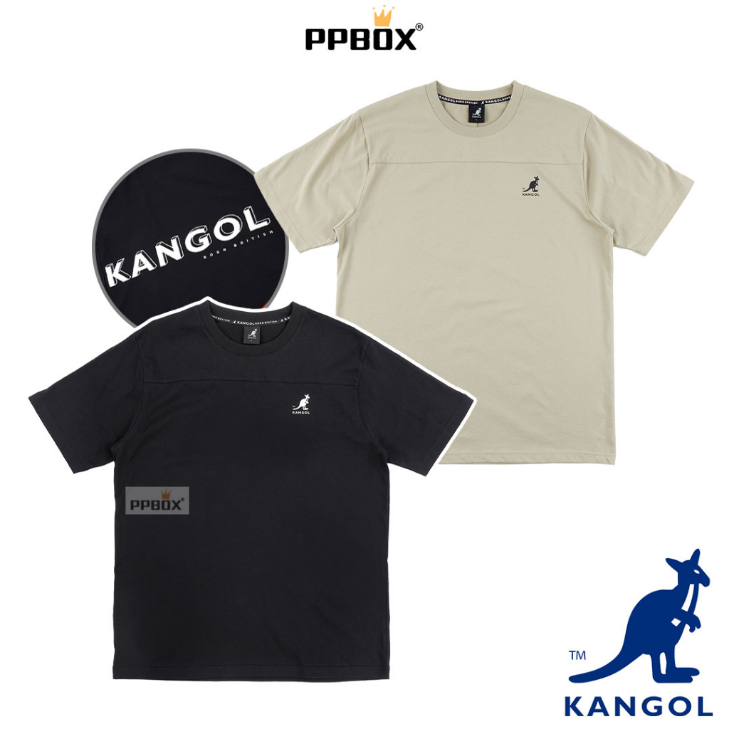 KANGOL 立體文字 短T【63251020】短袖 新衣新包 素T 透氣 涼感 排汗衫 落肩 PPBOX | 蝦皮購物