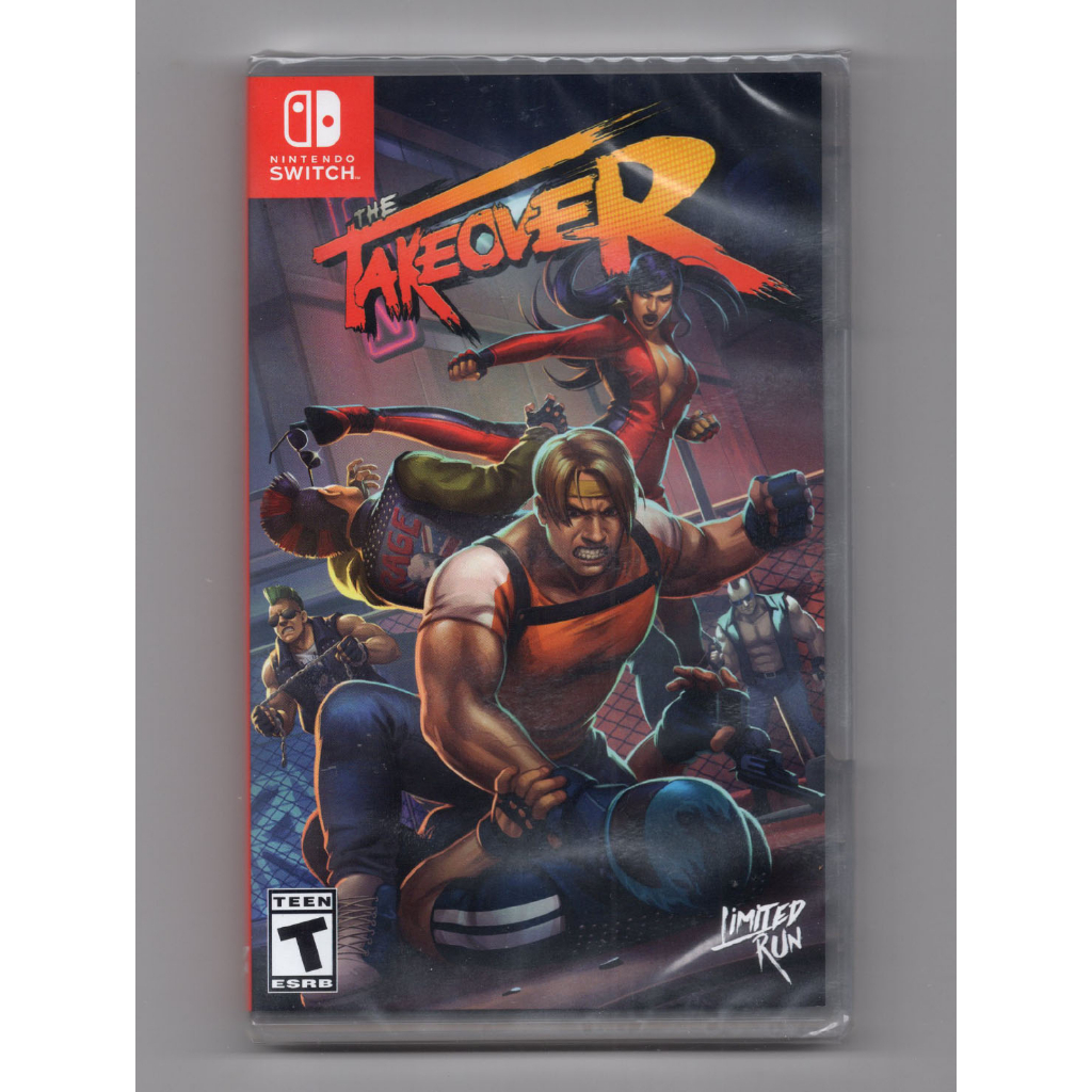 全新 NS Switch The TakeOver 街頭快打、格鬥三人組 美版 | 蝦皮購物