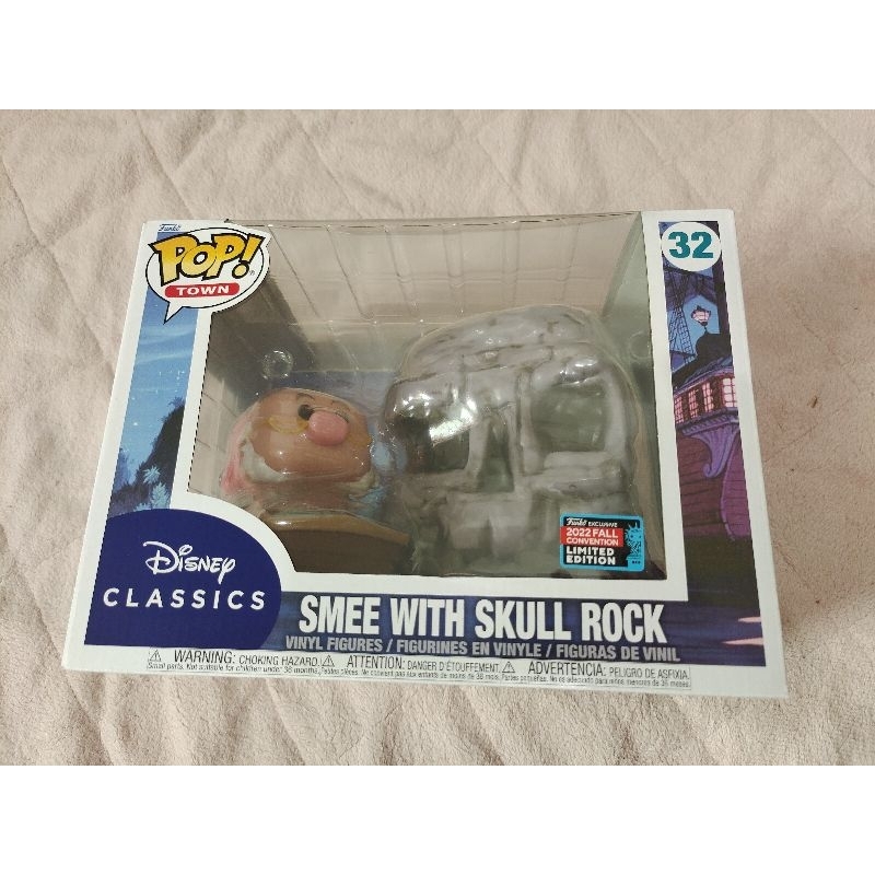 Funko pop 32 小飛俠彼得潘 船長&骷髏島 2022Nycc限定貼 盒損 | 蝦皮購物