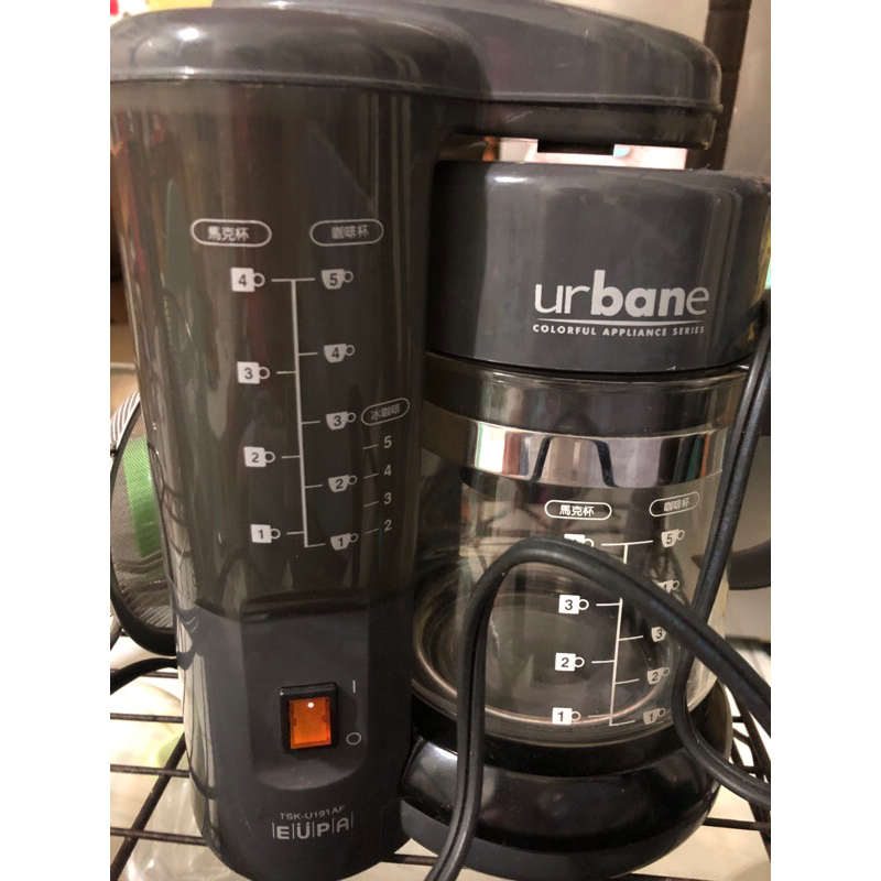 二手 EUPA Urbane 優柏美式咖啡機 TSK-U191AF 咖啡機 | 蝦皮購物