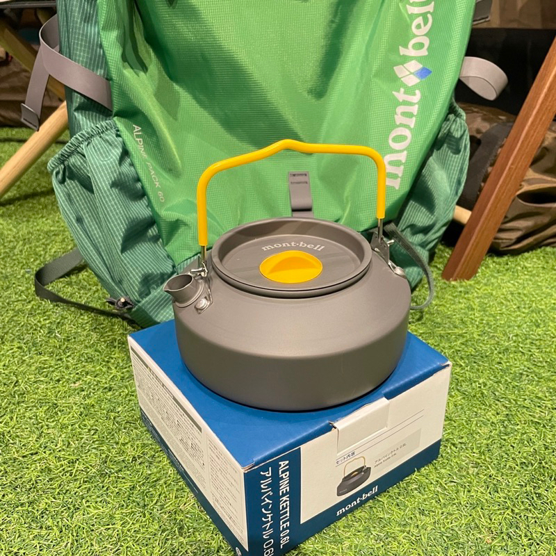 日本 Mont-bell ALPINE KETTLE 鋁合金茶壼 煮水壼 0.6L | 蝦皮購物