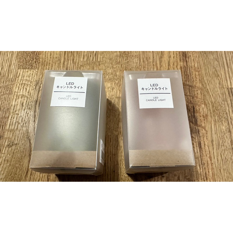 MUJI 無印良品 LED CANDLE LIGHT （全新） | 蝦皮購物