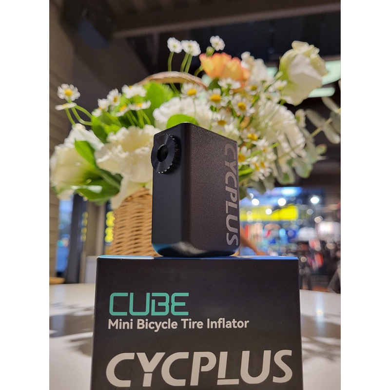 （現貨+免運+發票）CYCPLUS Cube 電動迷你打氣機 自行車電子打氣筒 電動打氣 | 蝦皮購物