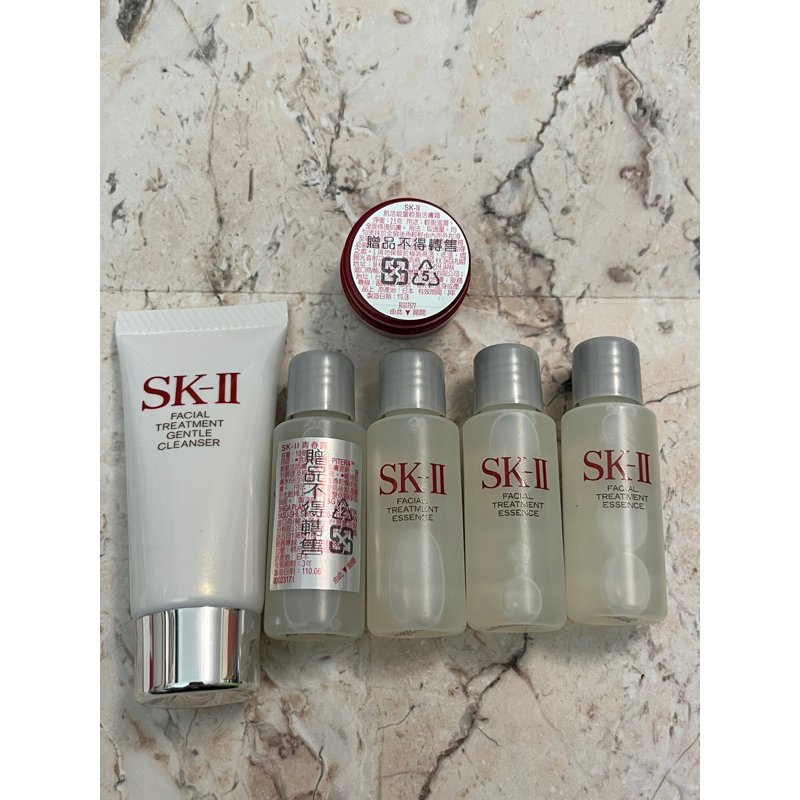 SK2/SKII 青春露10ml/青春敷面膜/亮采化妝水30ml/洗面乳20g/致臻肌活能量活膚霜2.5g/15ml | 蝦皮購物