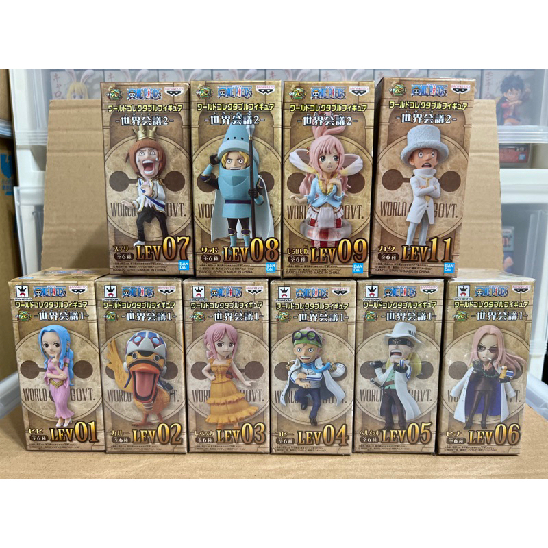 ￥My公仔￥ 日版金證 世界會議 薇薇公主 貝魯梅伯 克比 海軍 CP0 路基 wcf 海賊王 航海王 薇薇 卡古 | 蝦皮購物