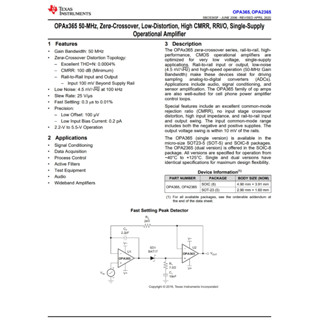 OPA2365AID 放大器 8-SOIC 一般用途 軌對軌 2 電路 台灣現貨 | 蝦皮購物