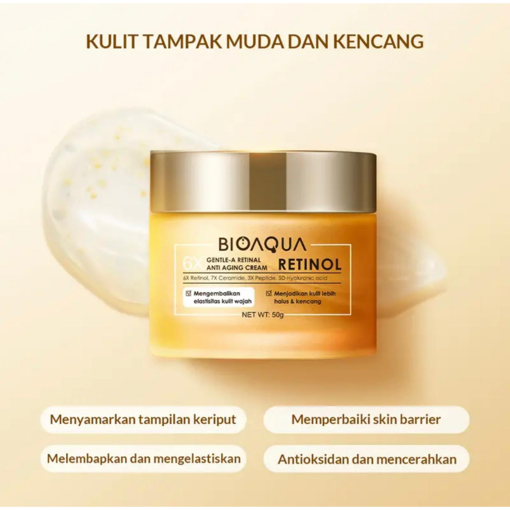 BIOAQUA 6X Gentle-A Retinol Anti Aging Paket Skincare Set | 蝦皮購物