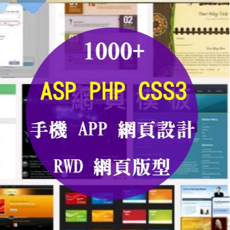 網頁設計、網站模版，ASP.net、PHP、CSS3、RWD 網頁版型破數千個，手機 APP、網頁、網頁設計、網站設計 | 蝦皮購物