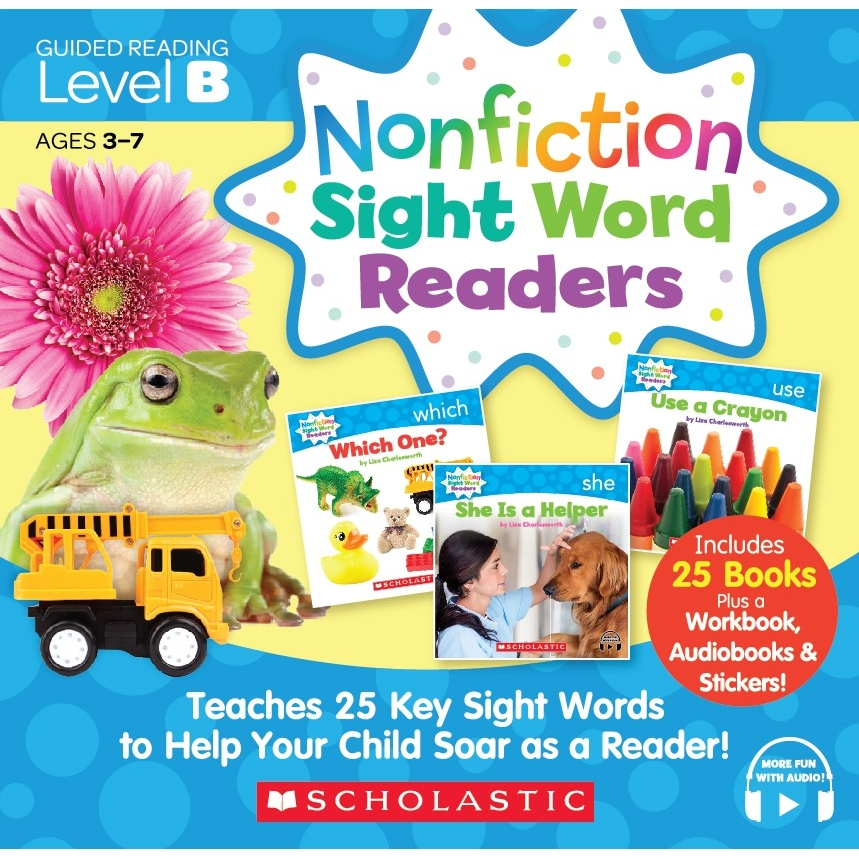 Nonfiction Sight Word Readers Level B (with Storyplus) New / Liza ...