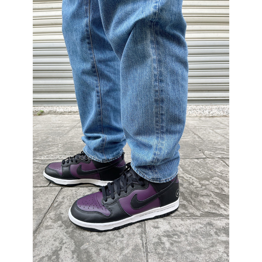 S.G NIKE DUNK HI X FRAGMENT DJ0382-600 藤原浩聯名 黑紫 北京 男鞋 女鞋 滑板鞋 | 蝦皮購物