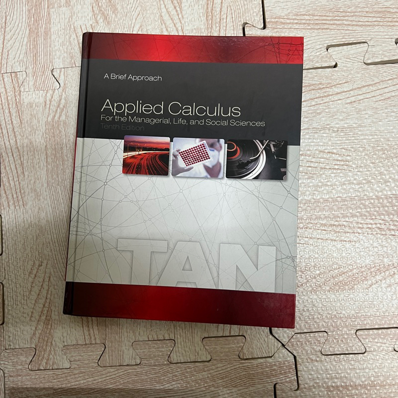 （近全新）Applied Calculus 10/E 應用微積分 第十版 作者：Tan | 蝦皮購物