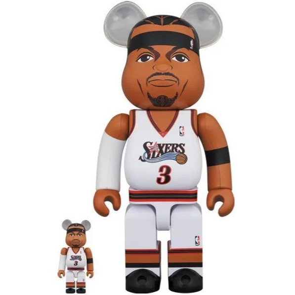 《潮流本舖》現貨 BE@RBRICK BEARBRICK IVERSON 艾佛森 戰神 100% & 400% | 蝦皮購物