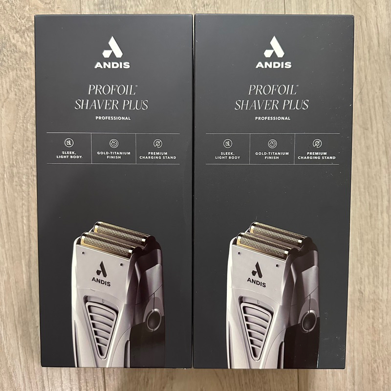 《2天後到貨 新版本包裝》Andis ProFoil Plus金箔鈦金刮鬍刀 2 代 17260 17255 | 蝦皮購物