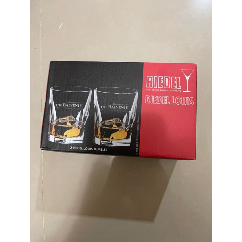全新免運帶走‼️百富THE BALVENIE 威杯Riedel Louis對杯(2入) 水晶杯/威士忌杯/烈酒杯 | 蝦皮購物