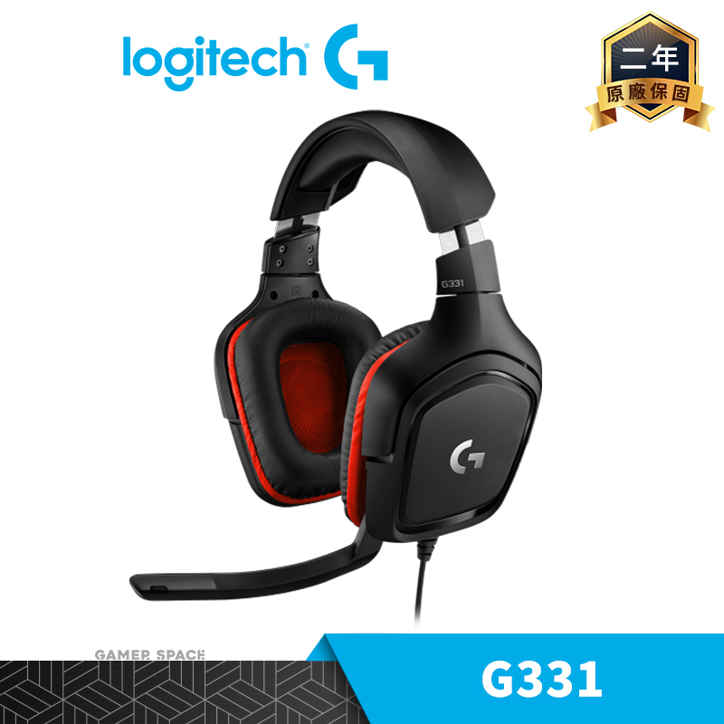 Logitech 羅技 G331 有線 立體聲 電競耳機 麥克風 Gamer Space 玩家空間 | 蝦皮購物