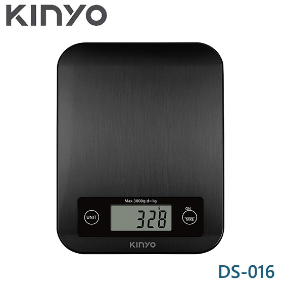 【3CTOWN】含稅 KINYO 金葉 DS-016 不鏽鋼電子料理秤 304不鏽鋼面板 LFGB安全無毒 (未附電池) | 蝦皮購物