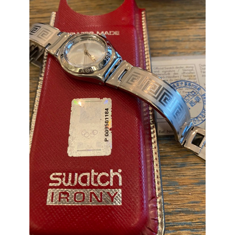 swatch 2004 雅典奧運紀念錶 Athens Olympic 手錶 irony | 蝦皮購物
