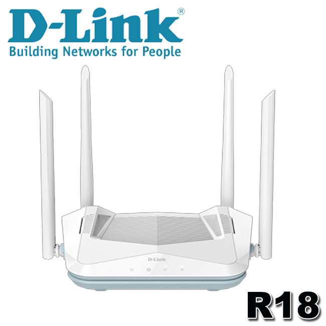 【3CTOWN】含稅 D-Link R18 EAGLE PRO AI AX1800 Wi-Fi 6 雙頻無線路由器 | 蝦皮購物