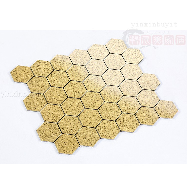 【邦尼美】壁貼 墻貼 鋁塑板 自貼馬賽克 六邊馬賽克自粘板 防潮電視背景墻壁紙 客廳墻紙 貼畫 臥室裝飾貼紙 | 蝦皮購物