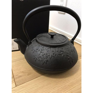 【珍華堂】日本南部鐵壺-OIGEN 盛榮堂-お茶々もみじ 1.2L H-187 IH對應-及源鑄造-傳統工藝品-未使用 | 蝦皮購物