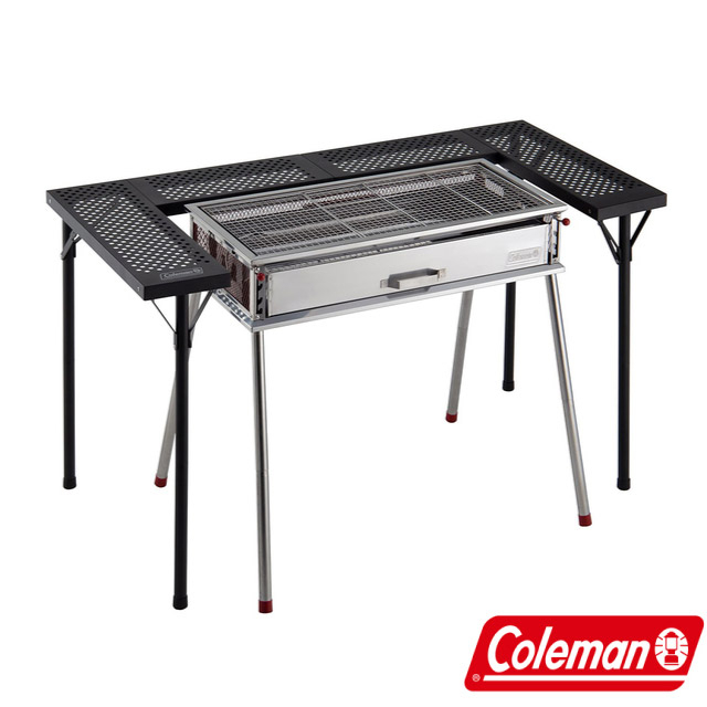 【美國 Coleman】三用烤肉桌組.烤肉架.烤肉爐.燒烤爐/餐桌.可折疊收納.BBQ_CM-37308 | 蝦皮購物