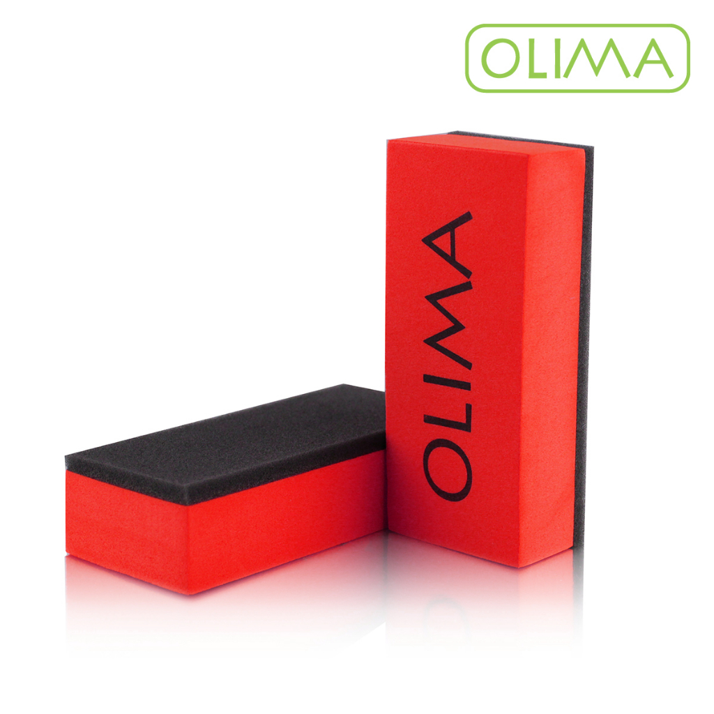 OLIMA 鍍膜海綿 4 x 9 x2.5公分@蛋塔車業 玻璃鍍膜 車身鍍膜 內裝鍍膜 | 蝦皮購物