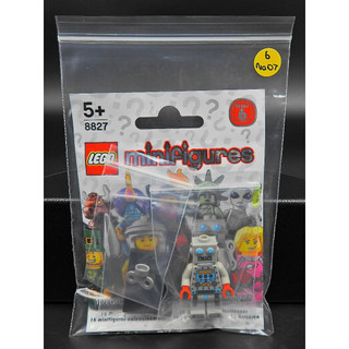 中古品 LEGO 8827 7號 發條機器人 Robot COL087 樂高 人偶包 第6代 附袋紙底板 | 蝦皮購物