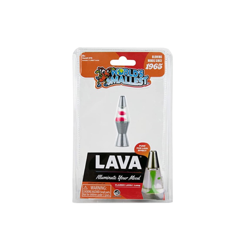 ｜預購｜世界最小熔岩燈 World’s smallest lava lamp 微縮玩具 | 蝦皮購物