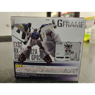 全新現貨 萬代 BANDAI 盒玩 食玩 G-FRAME EX02 鋼彈試作2號機 GP02 | 蝦皮購物