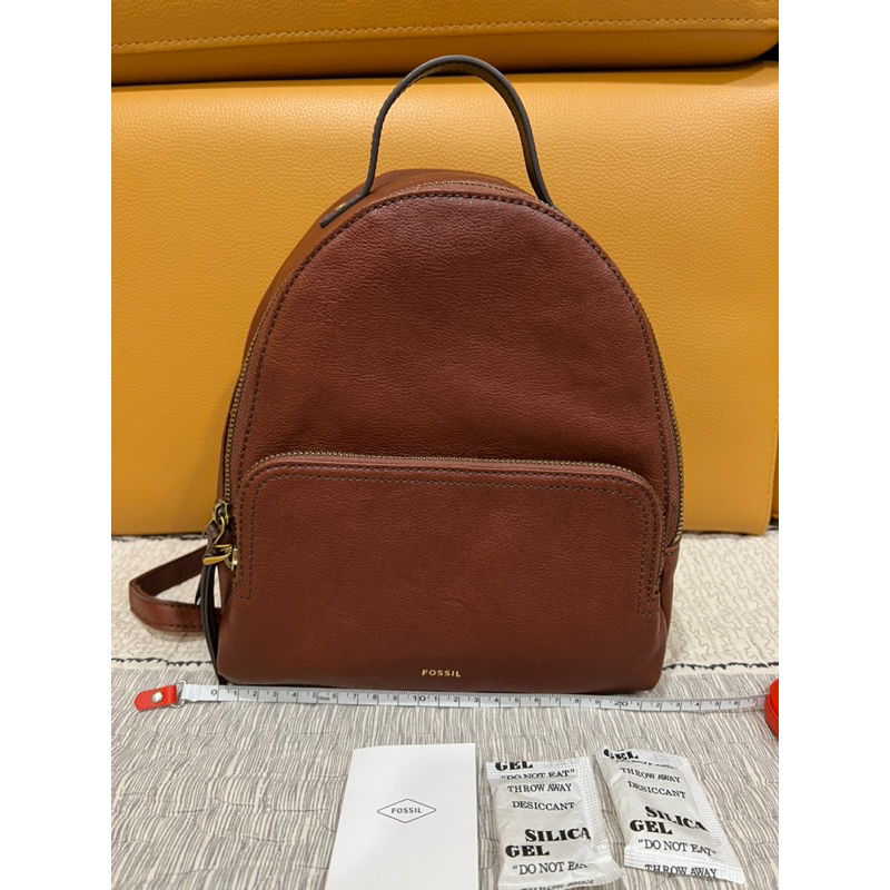 Fossil Felicity Backpack 後背包 咖啡色 轉售代購vannise | 蝦皮購物