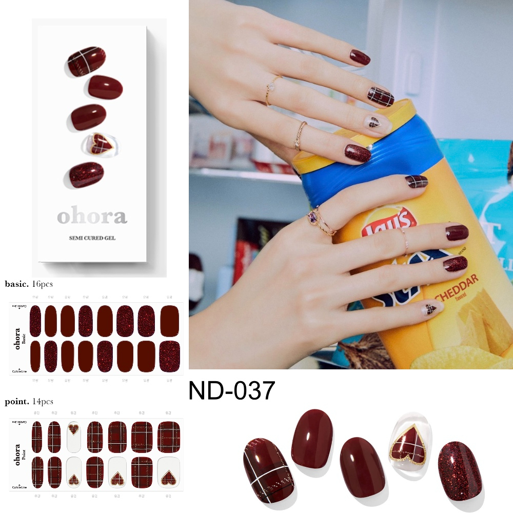 【Ohora】2024手部新款 韓國凝膠指甲貼/預購 | 蝦皮購物