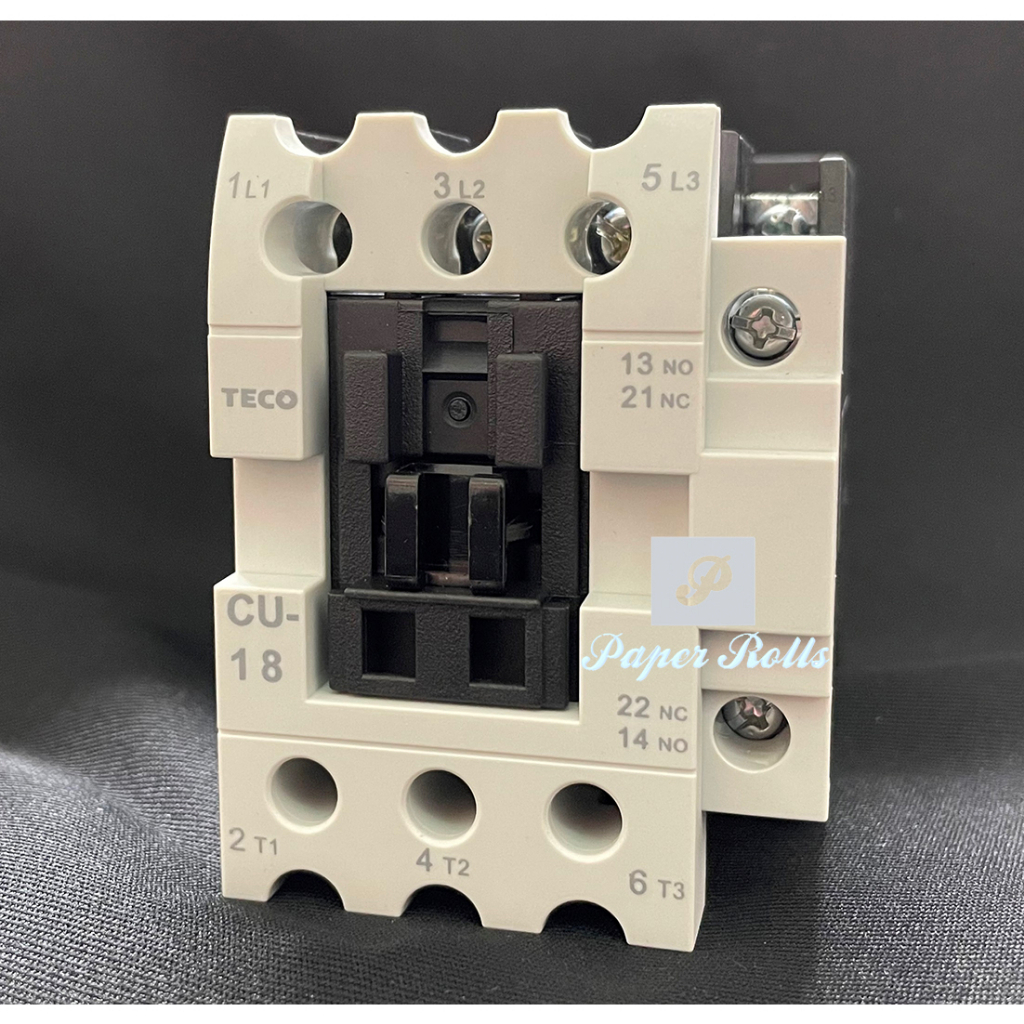 TECO CU-18 CU18 電磁開關110V 220V 24V 3A1a1b 電磁接觸器(店到店上限8個） | 蝦皮購物