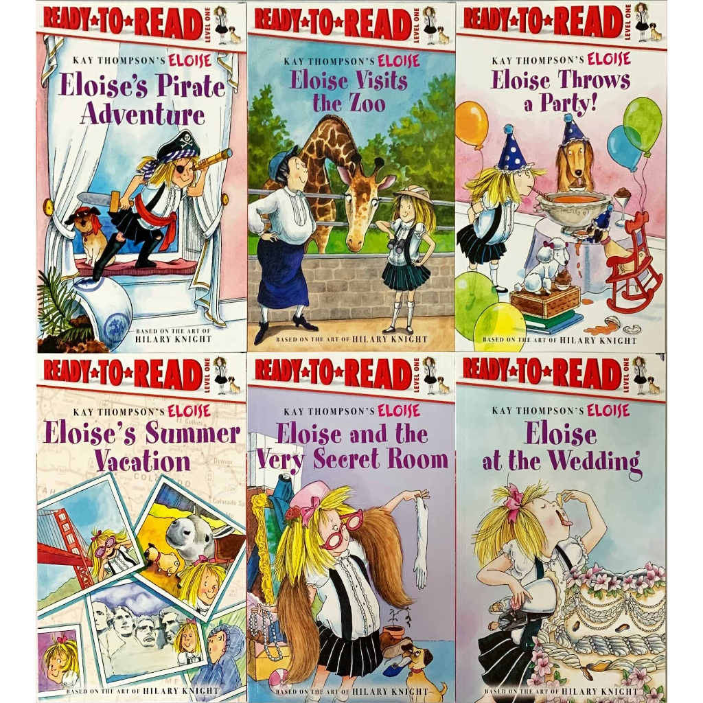 【全新折扣套書】Ready-to-Read Eloise 6 Books Collection (-RTRE-) | 蝦皮購物