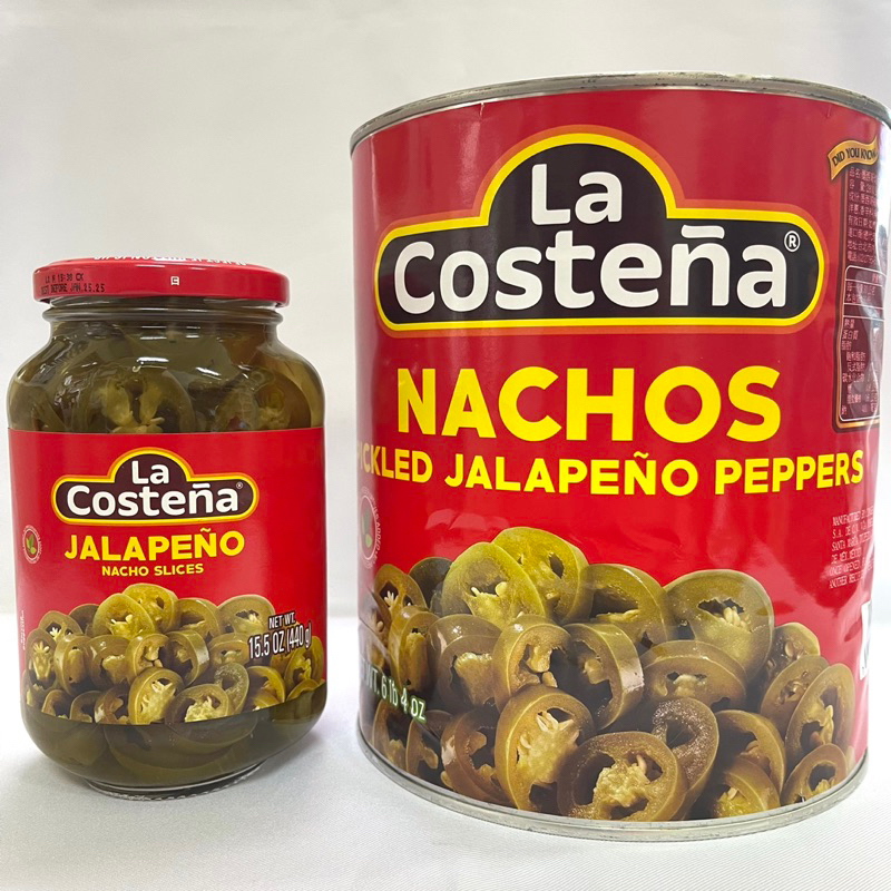 🔸億明食品🔸 La Costeña 切片辣椒 綠辣椒 440g、2.8kg | 蝦皮購物