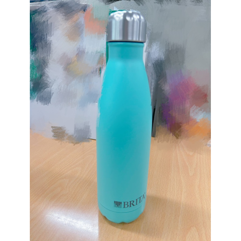 全新現貨 德國BRITA不鏽鋼保溫瓶 500ml 粉綠色 | 蝦皮購物