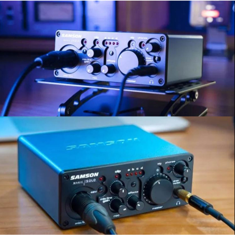 Samson Magic SOLO手機電腦直播便攜OTG音效卡錄音有聲書K歌/話放(贈送原廠IPHONE OTG線材) | 蝦皮購物