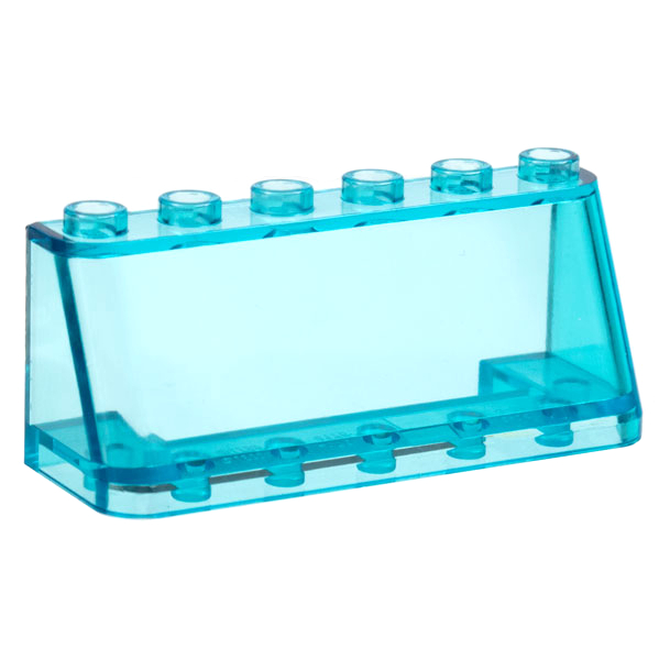 LEGO 樂高 透明淺藍色 2x6x2 擋風玻璃鏡 Windscreen 4176 4287016 | 蝦皮購物