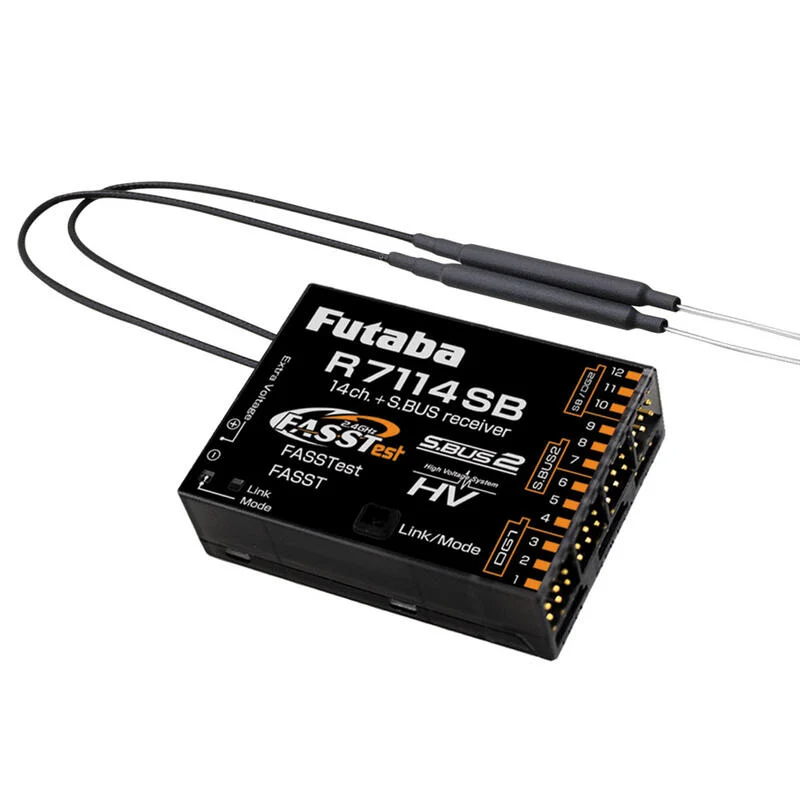 創億RC Futaba R7114SB FASSTest SBUS2 FASST 14動雙向傳輸接收器 | 蝦皮購物