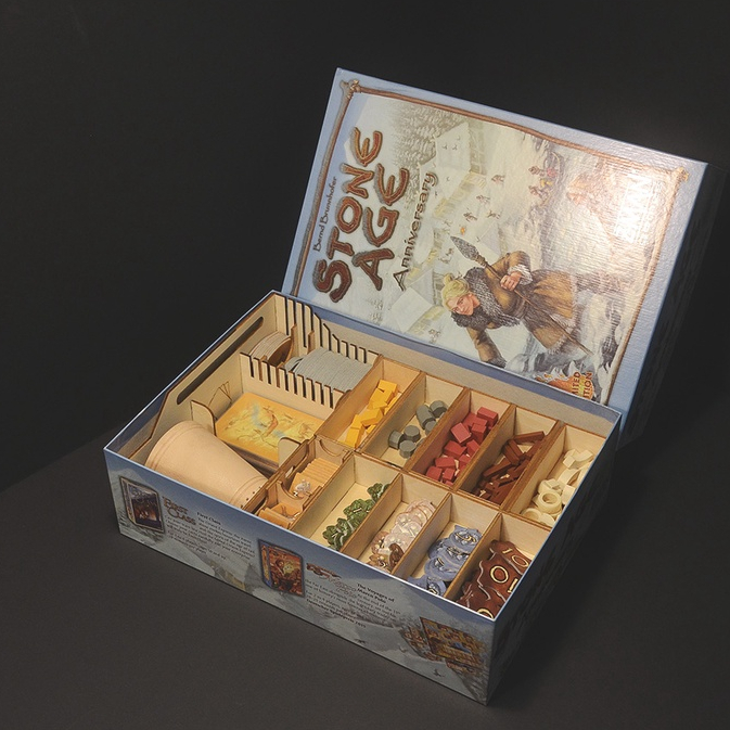 烏鴉盒子收納：石器時代 CROWBOX收納盒+白膠 桌遊 桌上遊戲【卡牌屋】 | 蝦皮購物