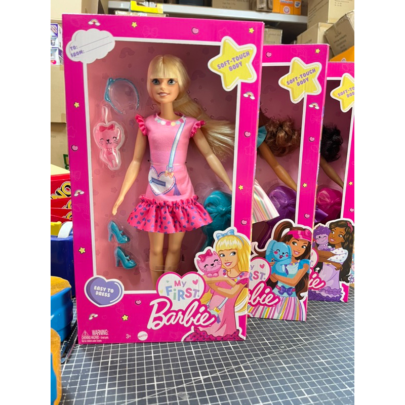 現貨 全新 正版 附發票 原價1199元 Mattel 芭比MyFirstBarbie系列-HLL18 美泰兒 台灣振光 | 蝦皮購物