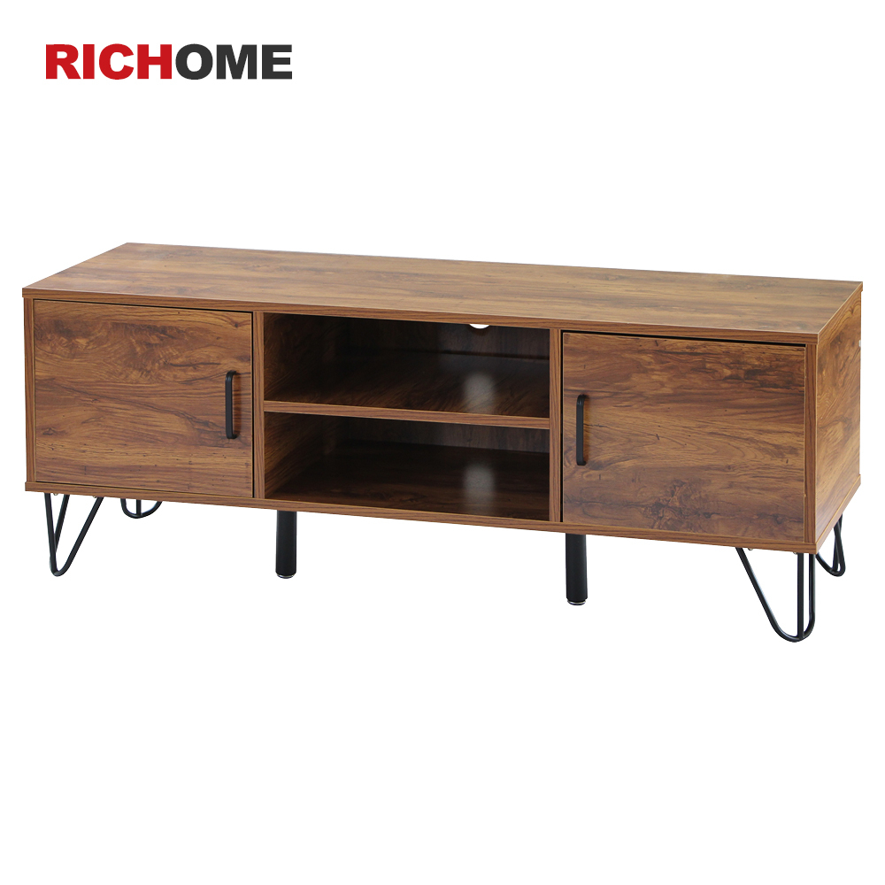 RICHOME 福利品 TV-149 新工業風時尚 電視櫃 茶几桌 桌子 書桌 收納櫃 書架 雜誌架 | 蝦皮購物