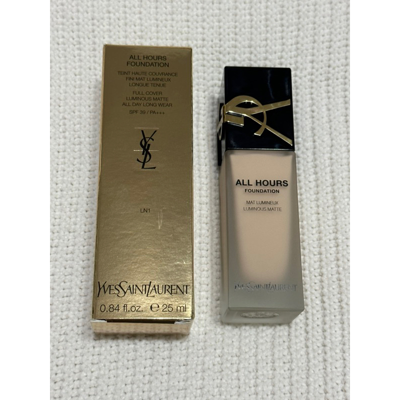 新版 LN1 現貨 YSL 聖羅蘭 2022新版 恆久完美無瑕持妝粉底 二手 | 蝦皮購物