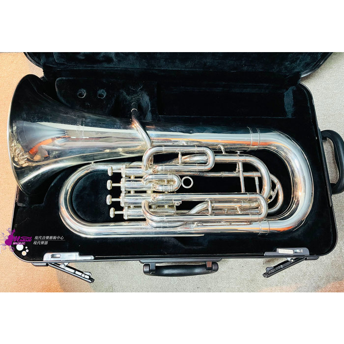 【現代樂器】已售出！3折託售！中古二手 日本製 Yamaha YEP-321S Euphonium 鍍銀粗管上低音號 | 蝦皮購物