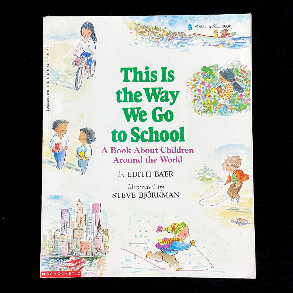 安琪書坊 －《英文繪本》This Is the Way We Go to School（七成新）Amazon五顆星 | 蝦皮購物