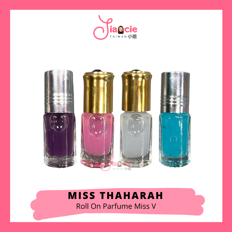 MISK THAHARAH Roll On Parfume Miss V 3ml 6ml | 蝦皮購物